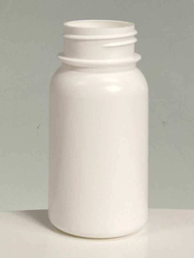 125ml Tablet Container 38mm HDPE Bottle - (Pack of 100 units)
