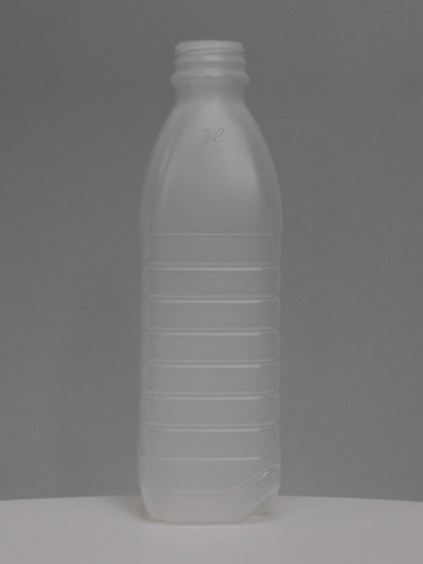 1Lt Dairy/Milk Square HDPE Bottle - (Pack of 100 units) | Packnet