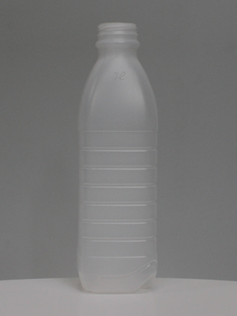 1Lt Dairy/Milk Square HDPE Bottle - (Pack of 100 units) | Packnet