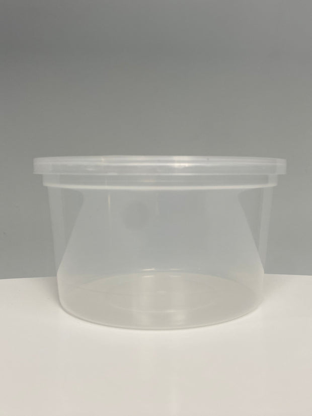 500ml Snap Tub & Lid - (Box of 100 units)