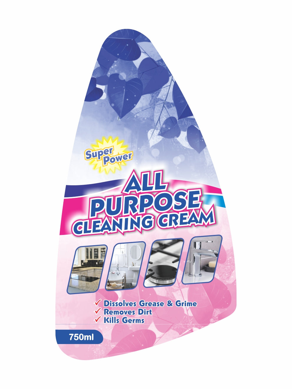 Generic Label – 750ml All Purpose Cleaning Cream - (100 units) | Packnet